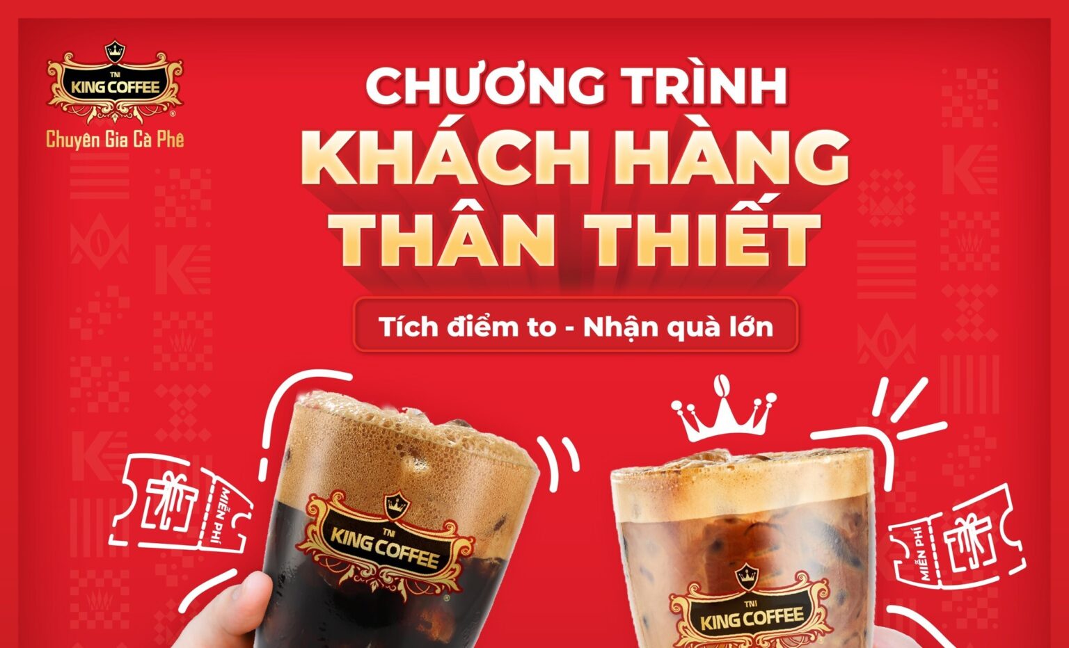 King Loyalty – Tích điểm và nhận ưu đãi cùng King Coffee - King Coffee